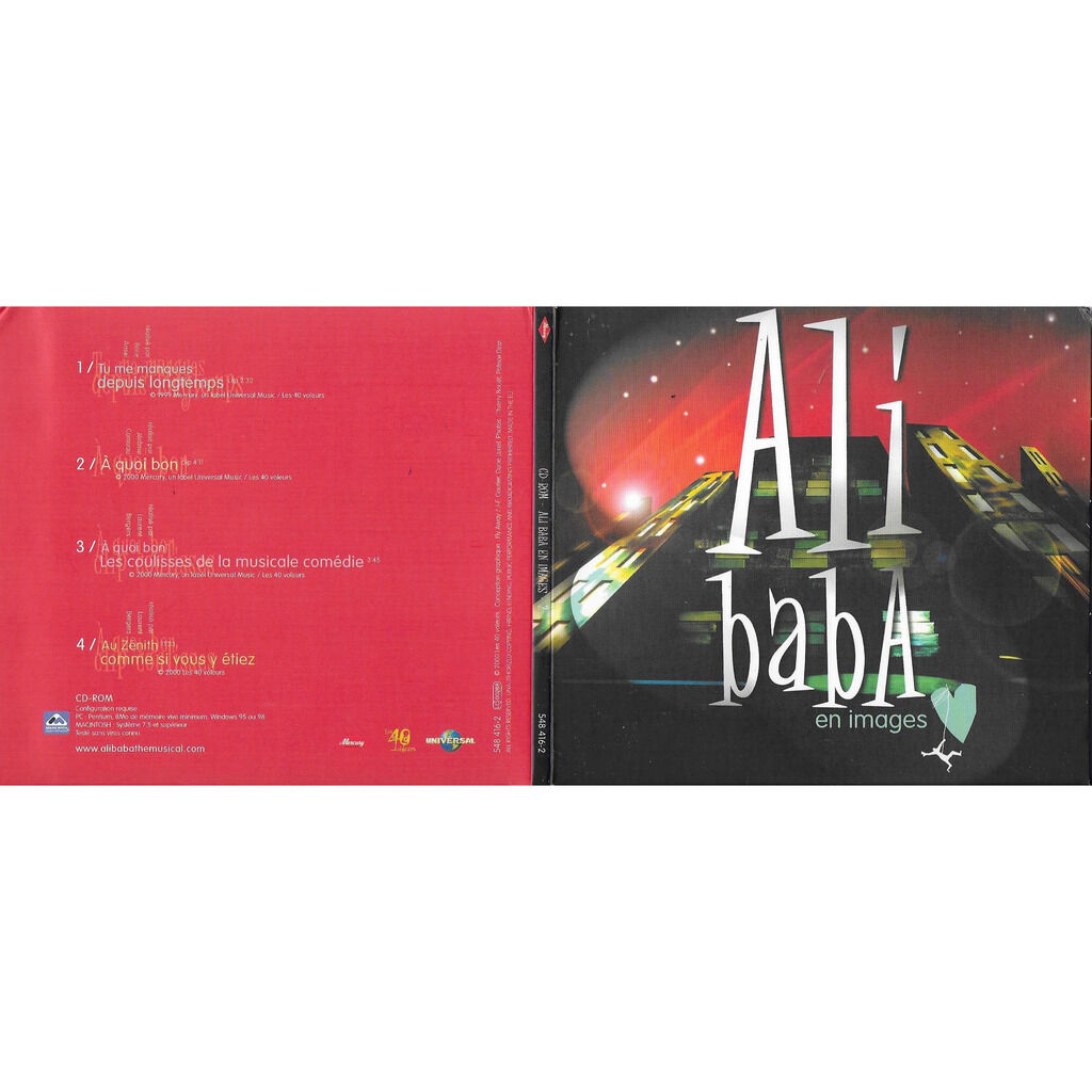 Ali baba - la comédie musicale de fabrice aboulker, thibaut chatel ...