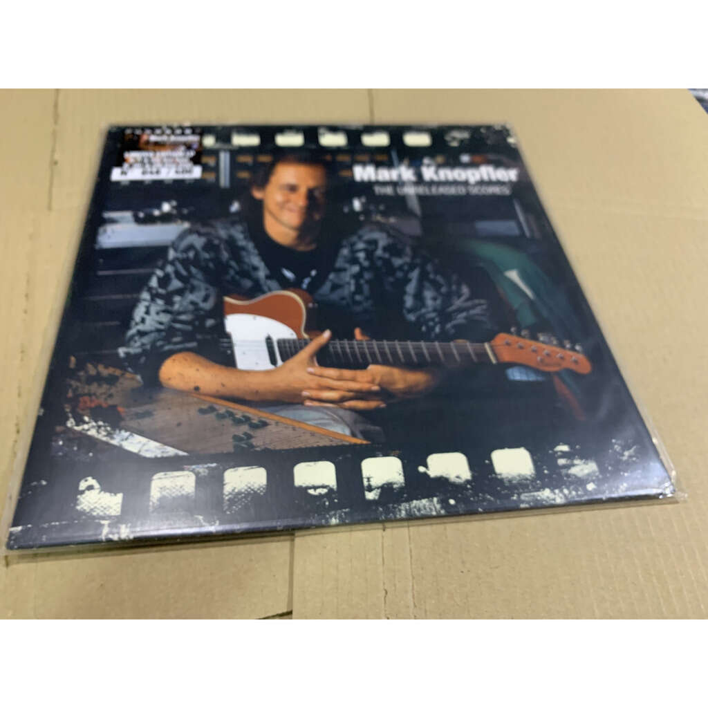 The unreleased scores blue vinyl numbered by Mark Knopfler, LP with ...