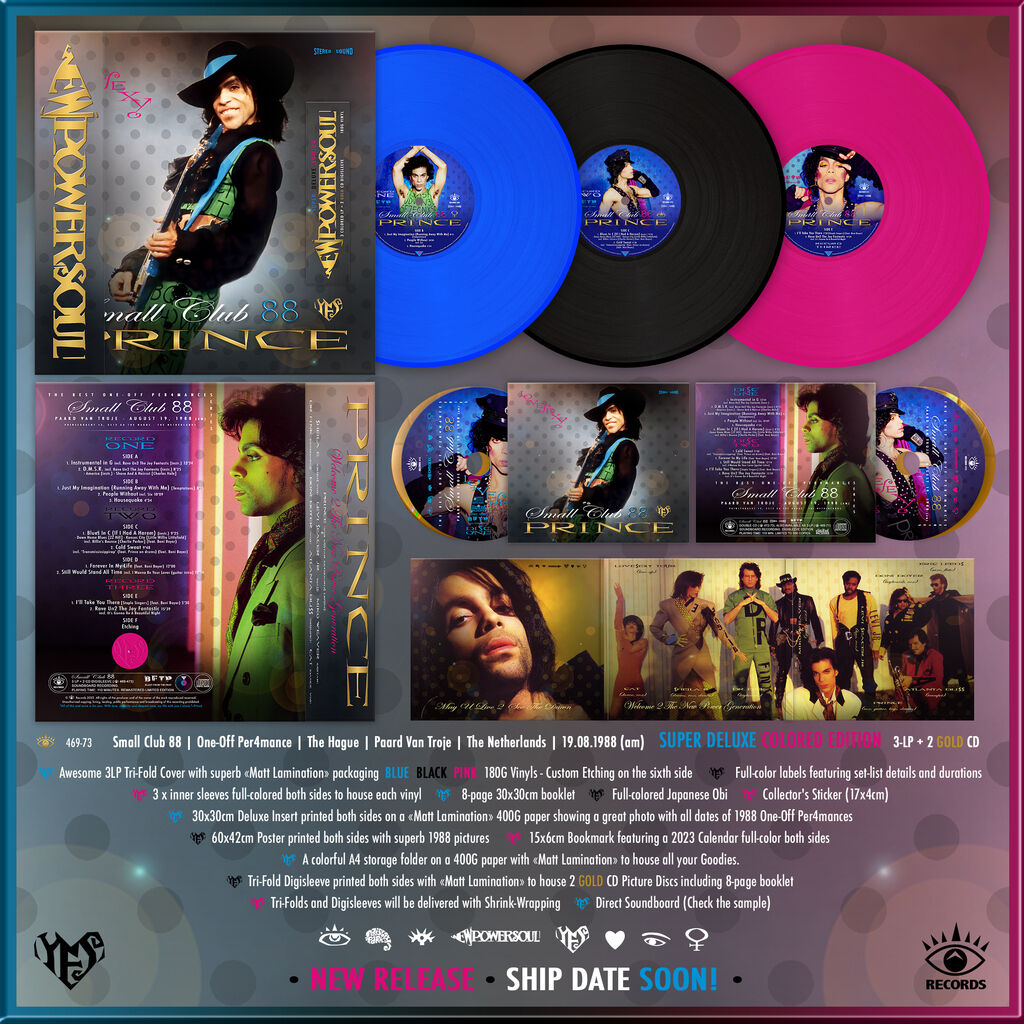 Small club 88 - super deluxe edition - 3 colored lp + 2 gold cd ...