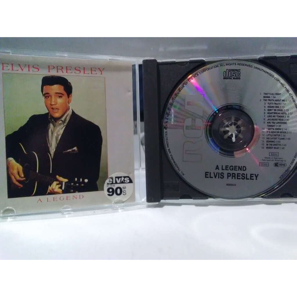 001 cd a legend 16 tracks with dominic ! de Elvis Presley, CD chez ...
