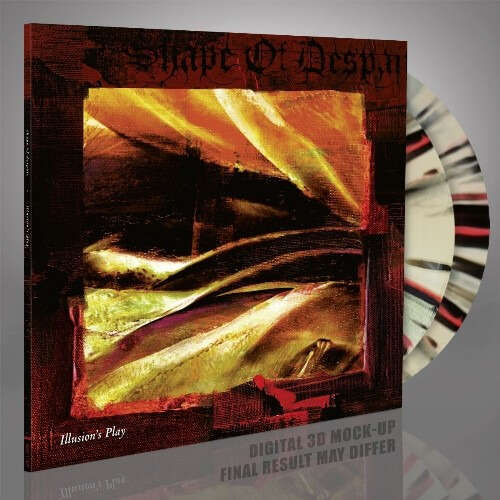 SHAPE OF DESPAIR illusion's play. splatter vinyl, DOUBLE LP GATEFOLD ...