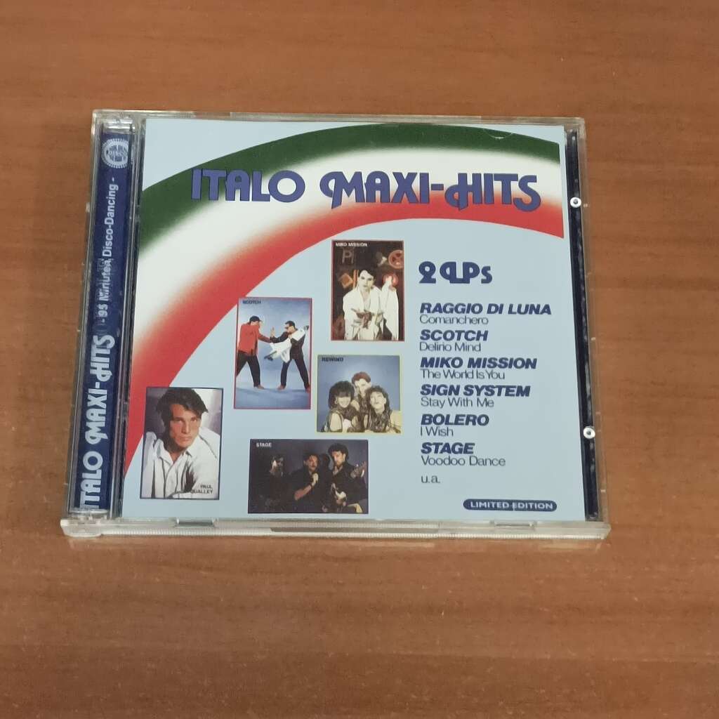 Italo maxi hits by Various, CD x 2 with forvater - Ref:124055294