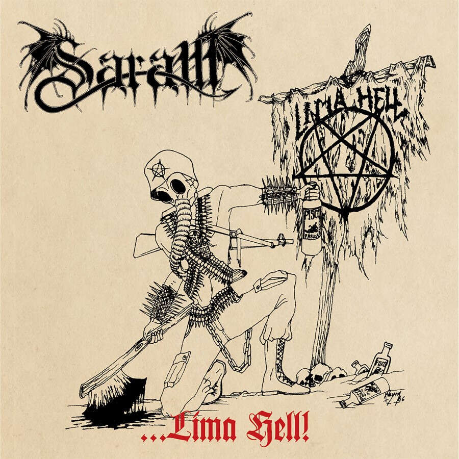 SARAM lima hell !. grey vinyl, LP GATEFOLD for sale on ...