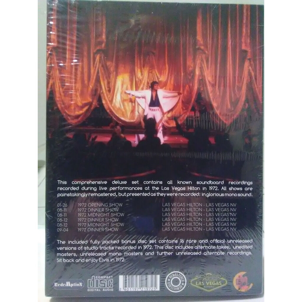 001 box set 7 cd 1972 revisited 16 outtakes+ 6 unreleased soundboard ...