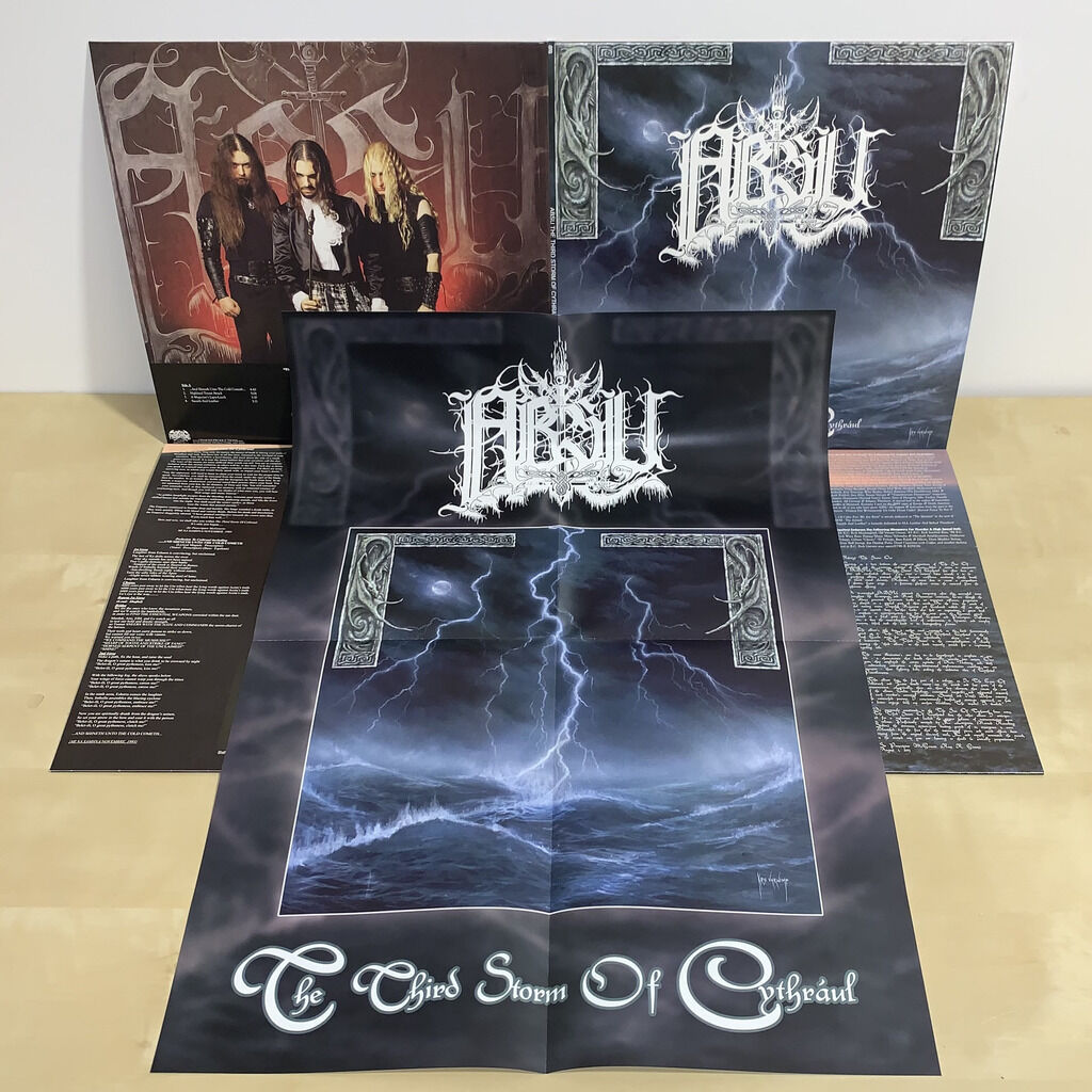 ABSU the third storm of cythraul. swirl vinyl, LP 180-220 GR for sale ...