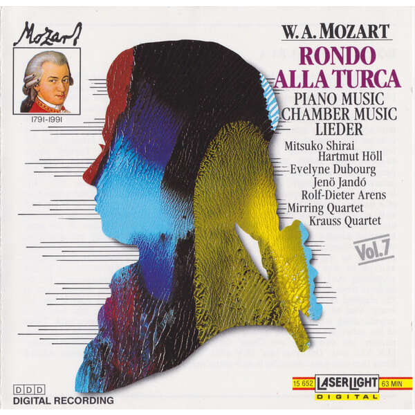 Wolfgang amadeus mozart : rondo alla turca de Evelyne Dubourg / Mitsuko ...