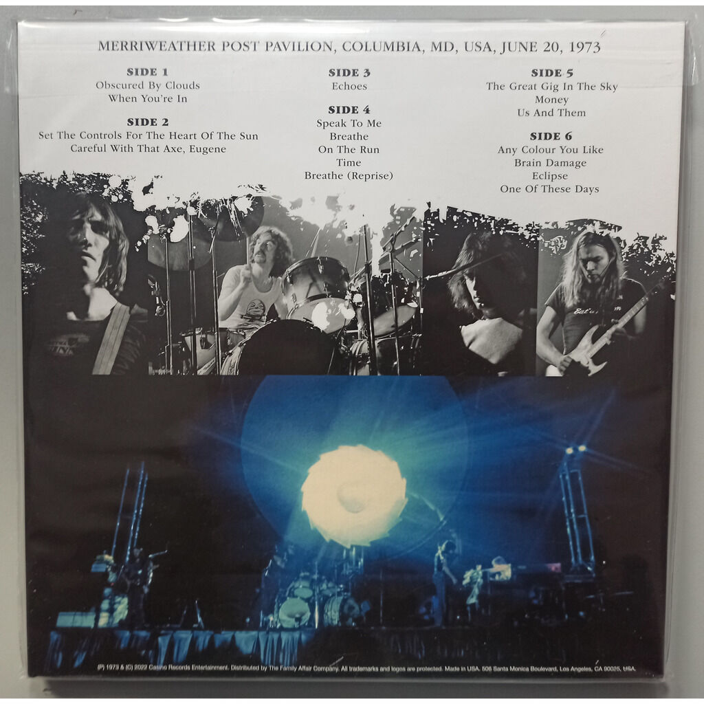 Breaking the darkness by Pink Floyd, LP Box set with 12inches - Ref ...