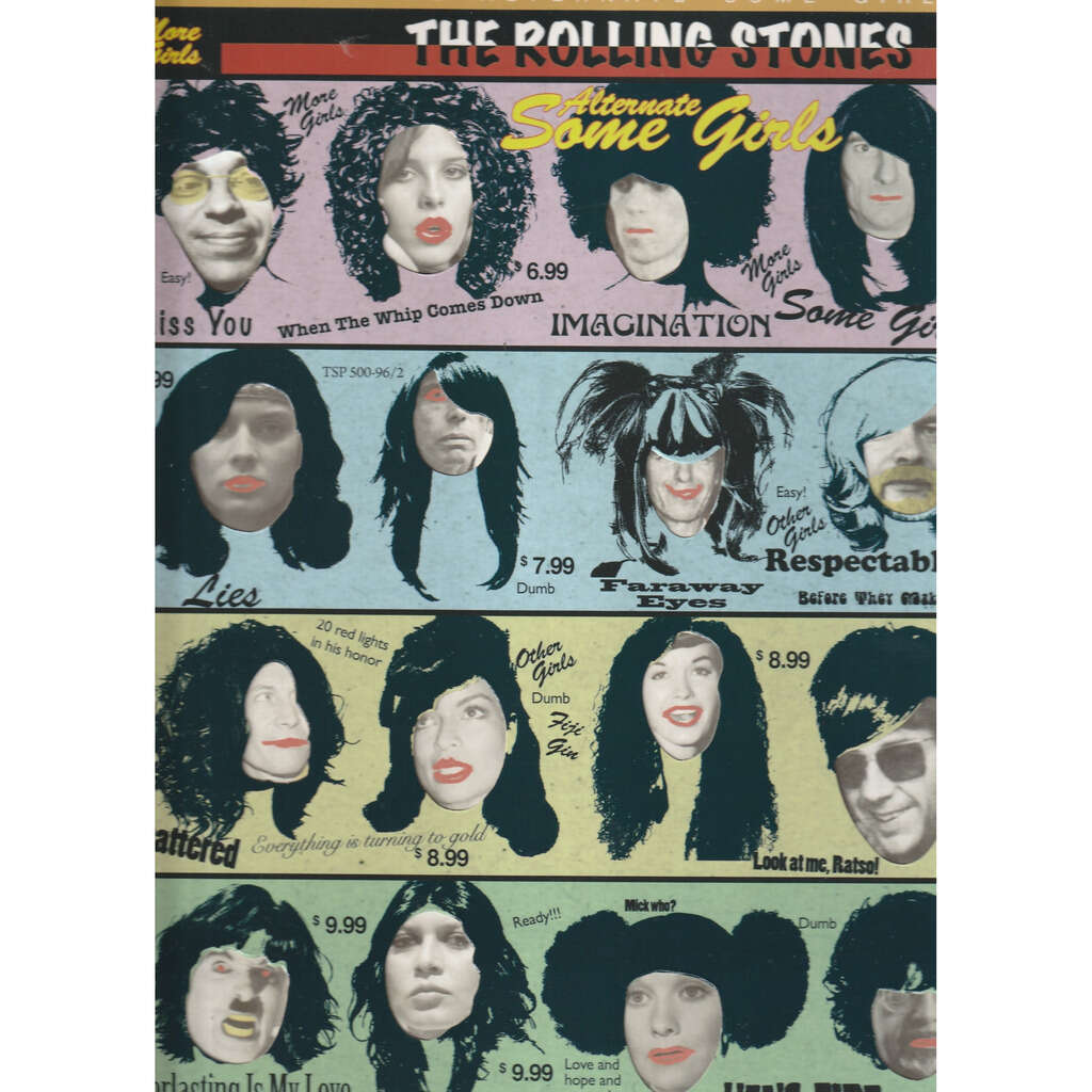 Alternate some girls de The Rolling Stones, Double 33T Gatefold chez ...