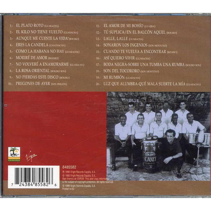 Conjunto caney y sus invitados de Conjunto Caney, CD con djarba - Ref ...