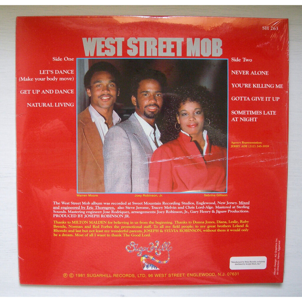 West street mob de West Street Mob, 33T chez clauio95500 - Ref:124819039