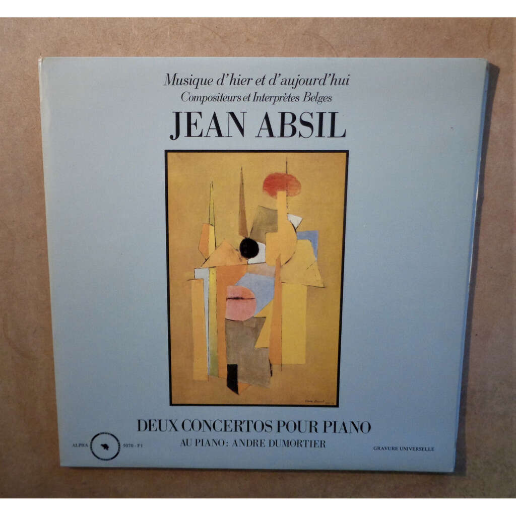 Jean absil deux concertos pour piano by Andre Dumortier & Rene Defossez ...