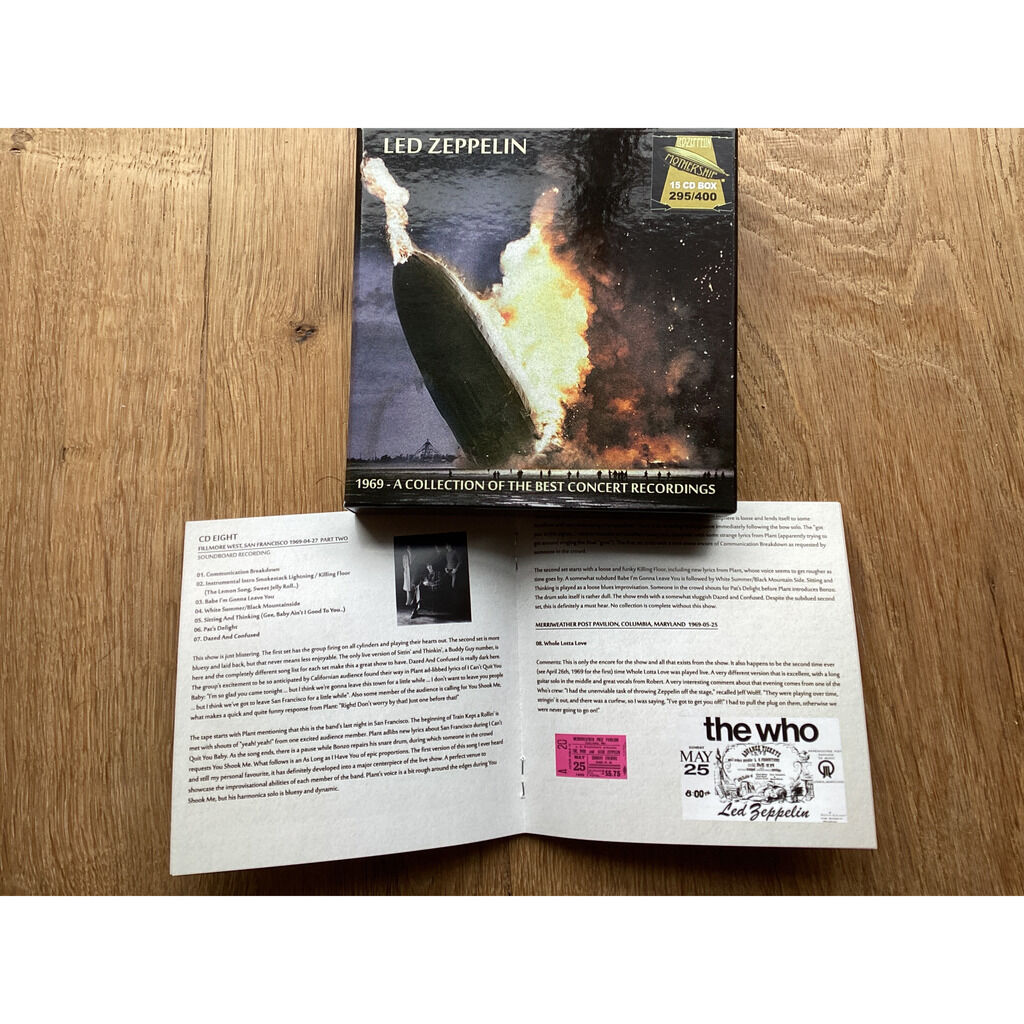 1969 - a collection of the best concert recordings by Led Zeppelin, CD ...