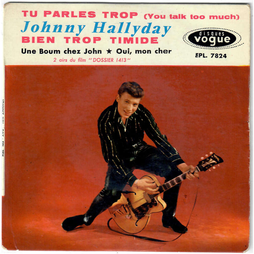 Tu parles trop de Johnny Hallyday, EP chez sasham67 - Ref:1624197608