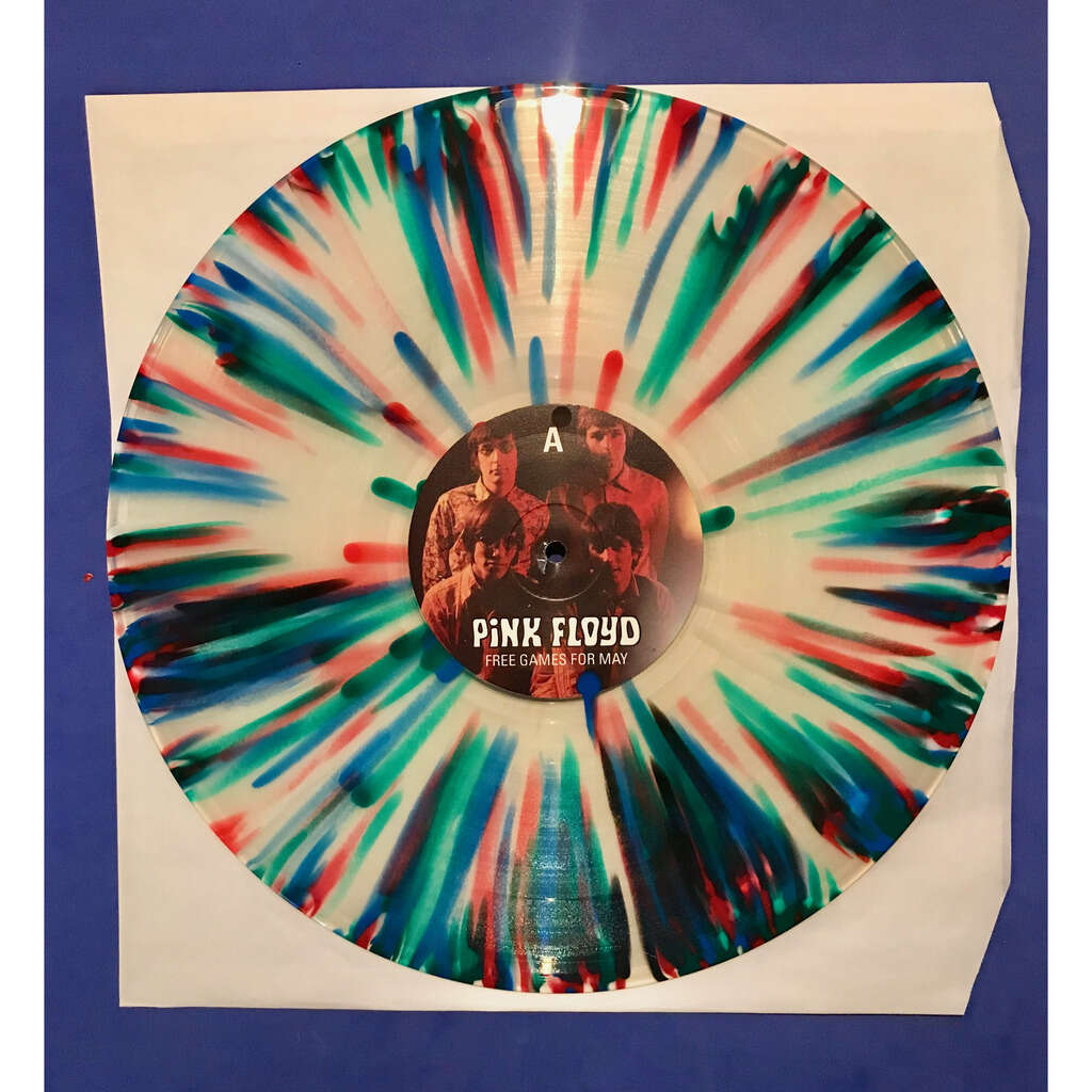Pink floyd multicolored vinyl lp 100 copie free games for may ...