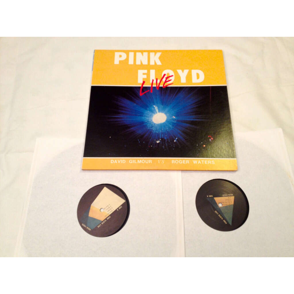 Pink floyd live david gilmour vs roger waters mega rare nova records ...