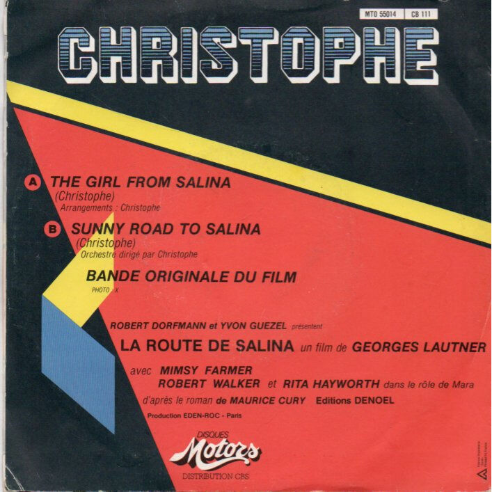The girl from salina / sunny road to salina de Christophe, SP chez ...
