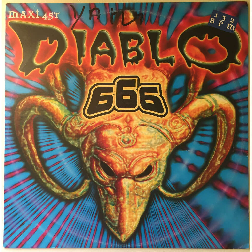 Diablo de 666, Maxi 45T chez sangokux - Ref:125432936
