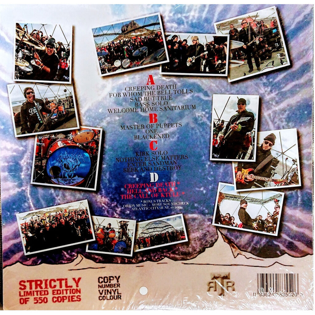 Freeze 'em all - live in antarctica de Metallica, 33T x 2 chez philok ...