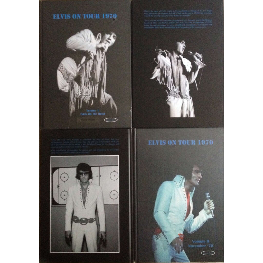 Elvis presley on tour 1970 back on the road - vol. 1 & elvis on tour ...