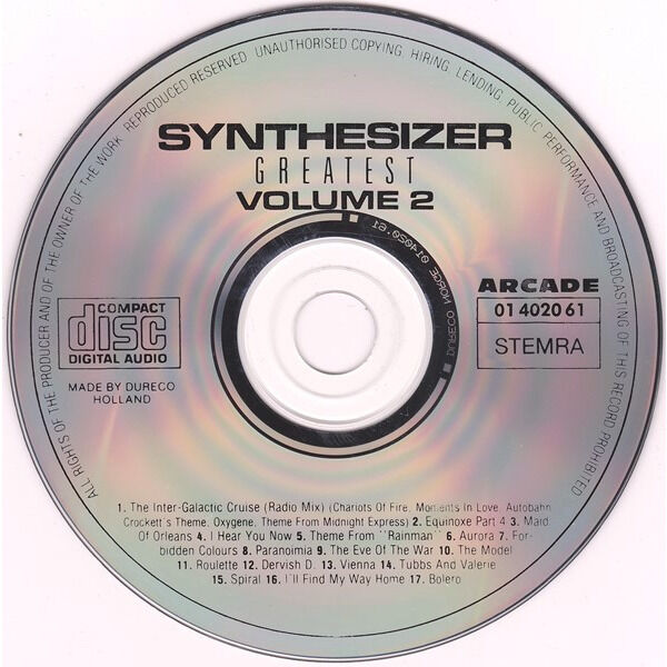 Synthesizer greatest volume 2 de Ed Starink / Ryuichi Sakamoto ...