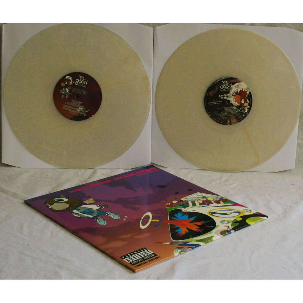 Graduation (deluxe edition) 2lp white marbled vinyls / vinyles blancs ...