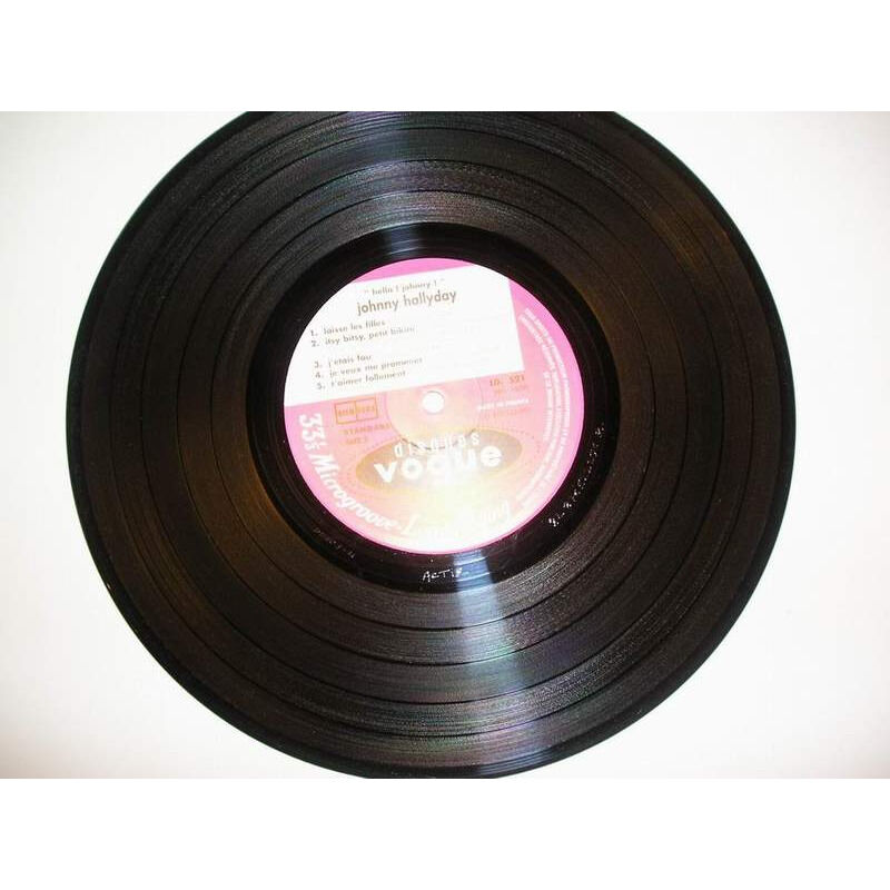 Hello johnny (original neuf sans pochette) de Johnny Hallyday, 25 cm ...