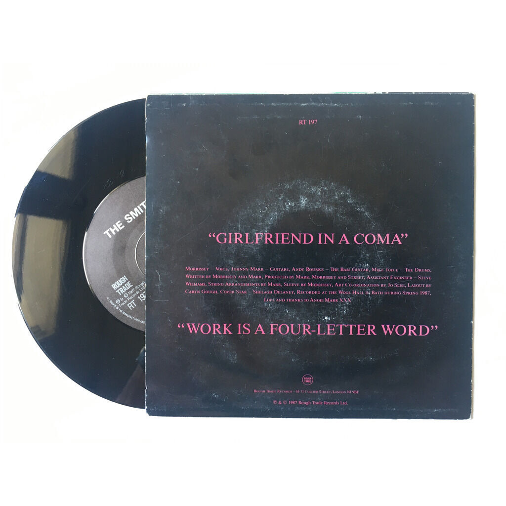 Girlfriend in a coma / work is a four-letter word by The Smiths, SP ...