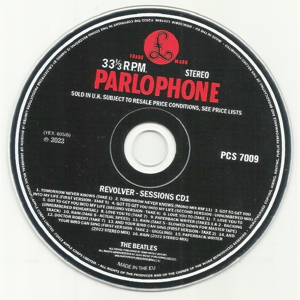 Revolver - sessions 2cd edition (booklet: 16 pages) de The Beatles, CD ...
