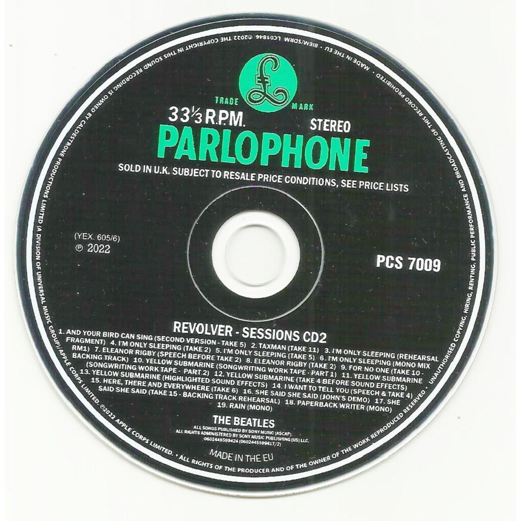 Revolver - sessions 2cd edition (booklet: 16 pages) de The Beatles, CD ...