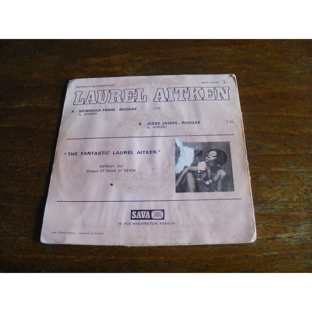 Skinhead train / jesse james de Laurel Aitken, SP chez valou02 - Ref ...