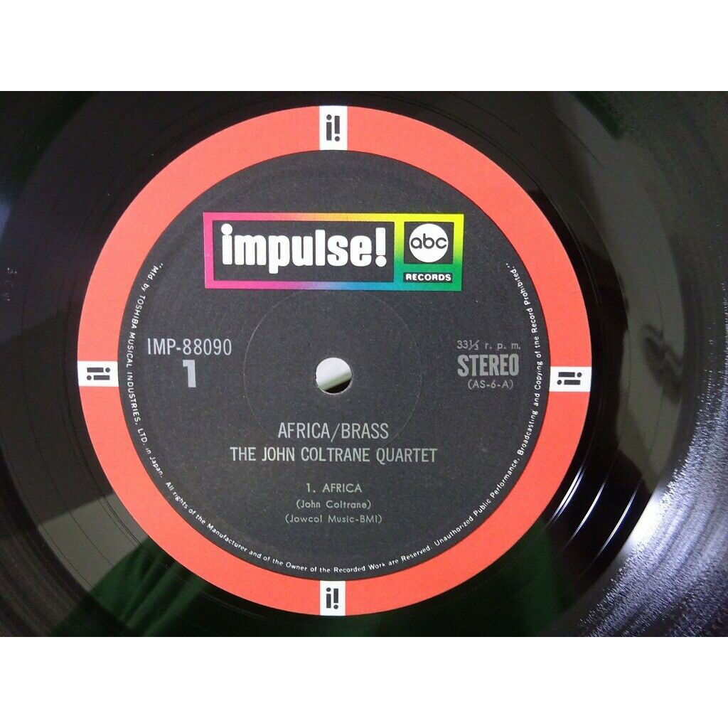 The john coltrane quartet - africa / brass de John Coltrane Eric Dolphy ...