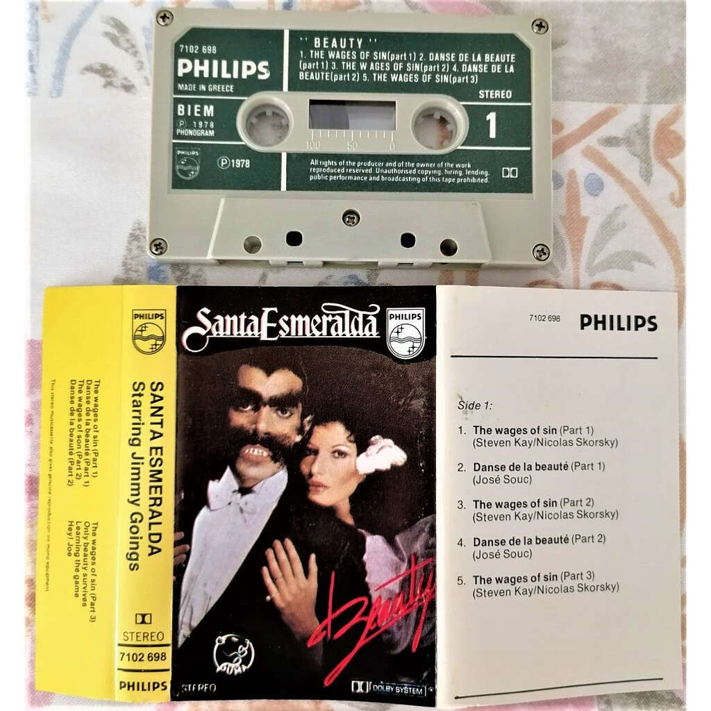 Beauty de Santa Esmeralda Starring Jimmy Goings, K7 chez progg - Ref ...