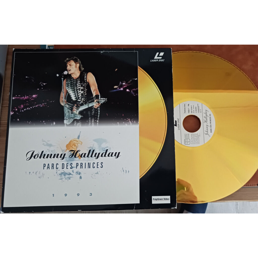 Parc des princes 1993 de Johnny Hallyday, LD x 2 chez mick95 - Ref:125986297