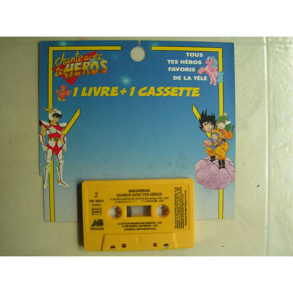 Goldorak chante avec tes heros de Bernard Minet Gerard Salesses - Jean ...