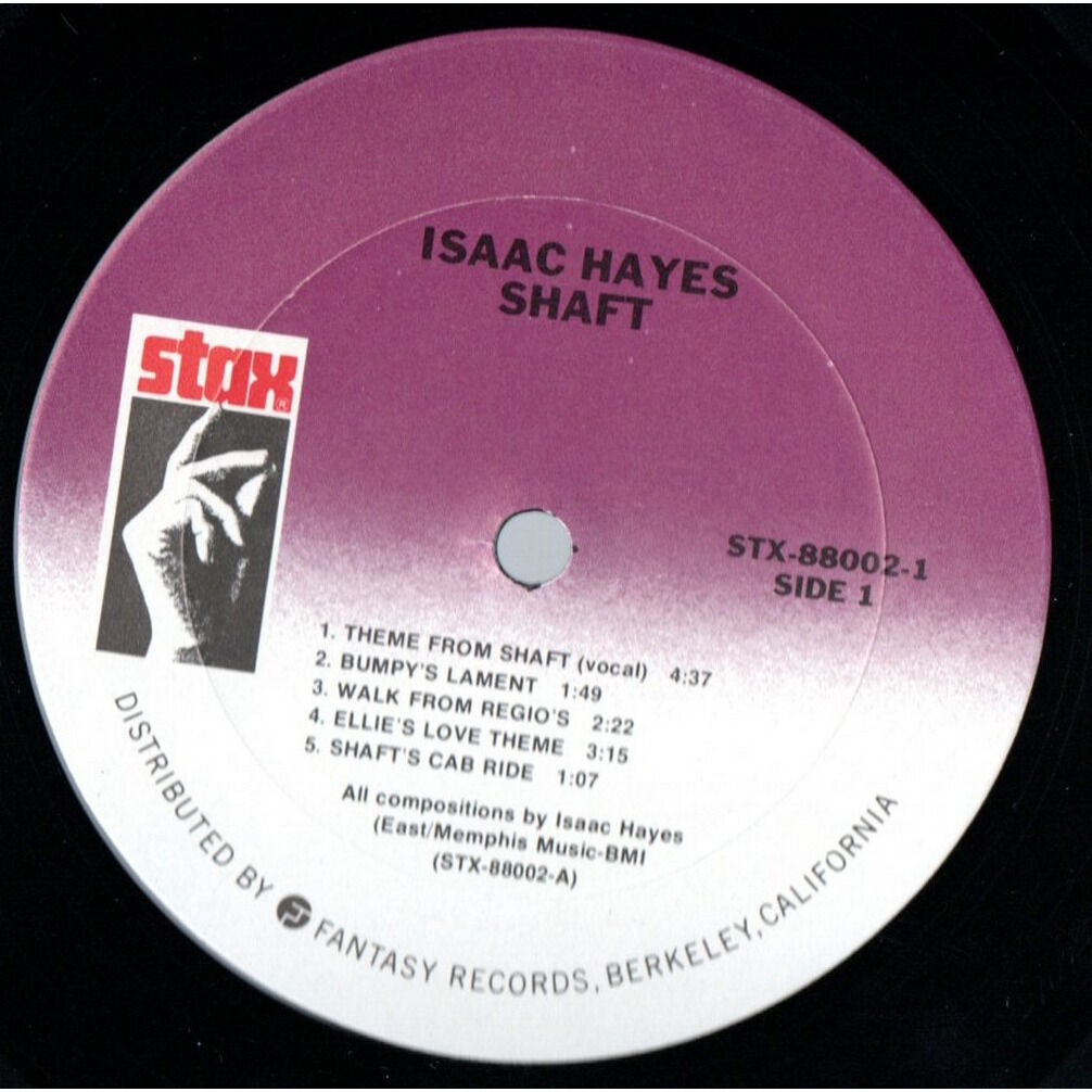 Shaft - music from the soundtrack de Isaac Hayes, Double 33T Gatefold ...