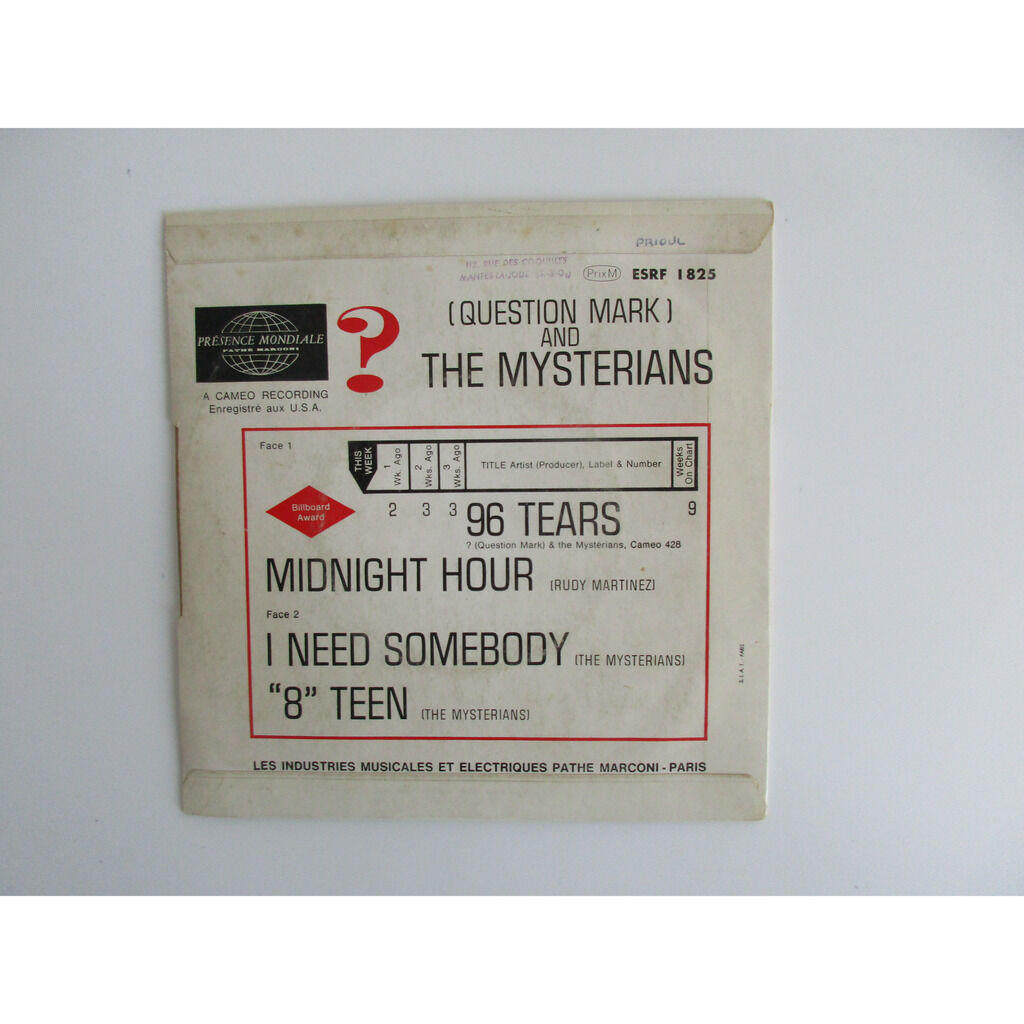 96 tears - midnight hour - i need somebody - 8 teen de ? & The ...