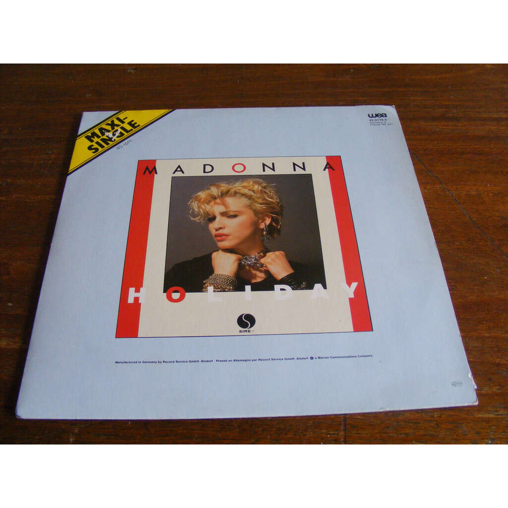 Holiday / lucky star de Madonna, Maxi 45T chez valou02 - Ref:126023531