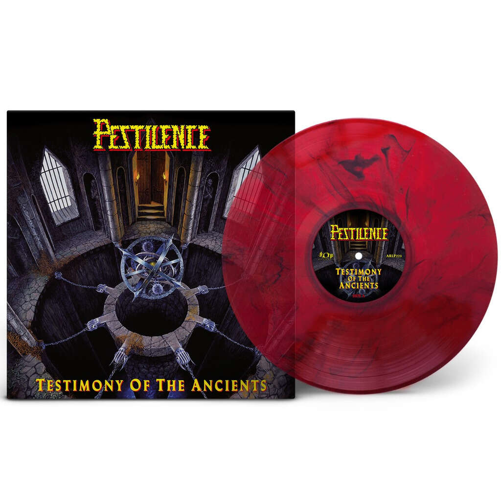 PESTILENCE testimony of the ancients. marble vinyl, LP for sale on ...