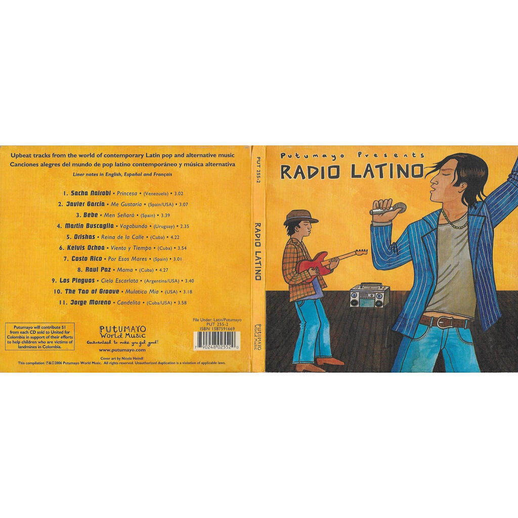 Radio latino de Sacha Nairobi, Javier Garcia, Martin Buscagila, Orishas ...