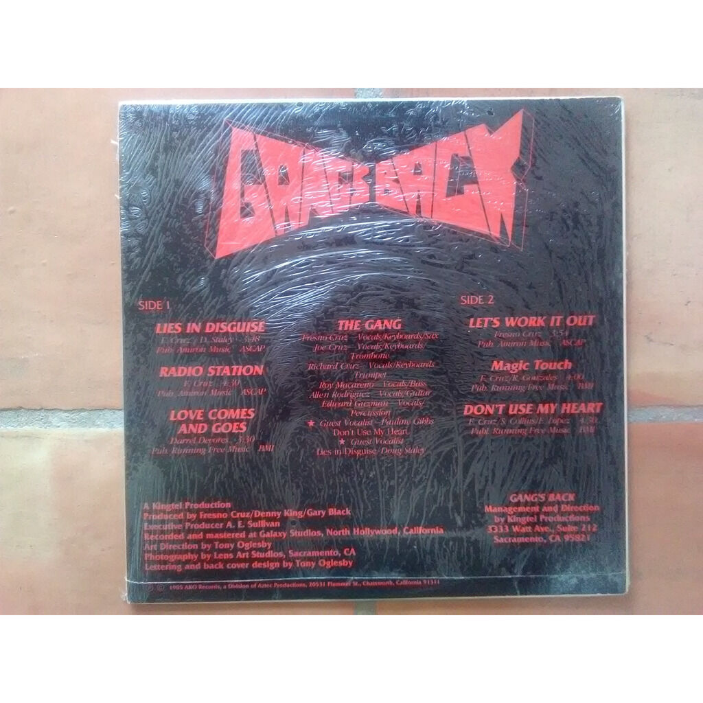 Lies in disguise de Gang'S Back, 33T x 6 chez funkymarco - Ref:126063373