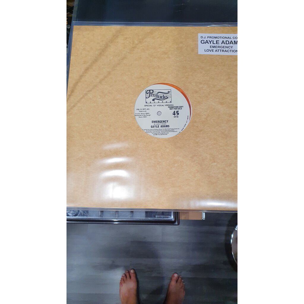 Emergency / love attraction de Gayle Adams, Maxi 45T chez funkytop95 ...