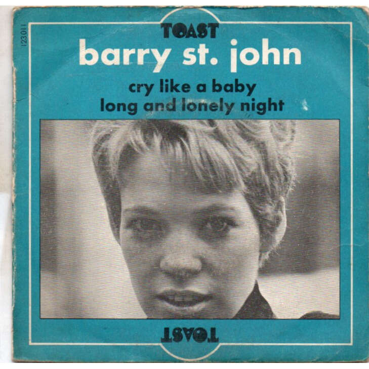 Cry like a baby / long and lonely night de Barry St. John, SP chez ...