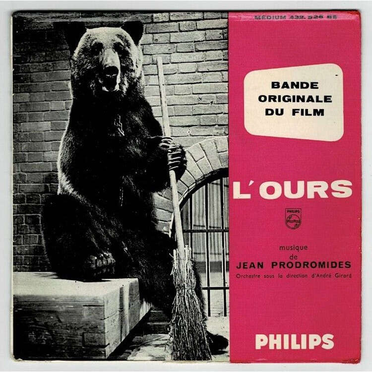 L'ours - bande originale du film de Prodromides Jean, EP chez carlo ...