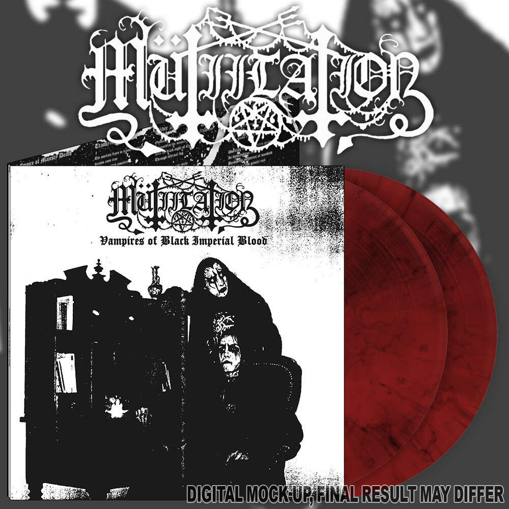 Vampires of black imperial blood. marble vinyl de Mutiilation, Double ...