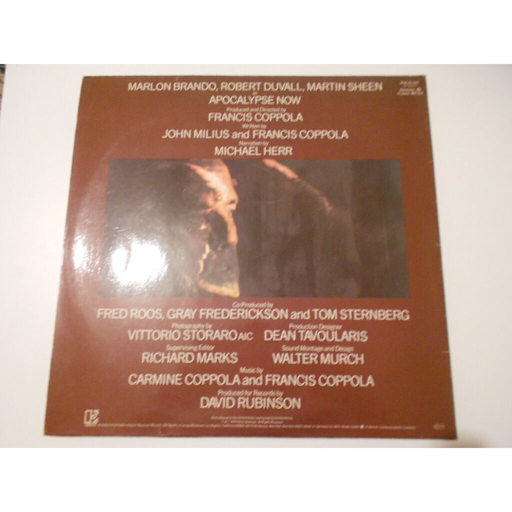 Original motion picture soundtrack by Apocalypse Now, Double LP ...