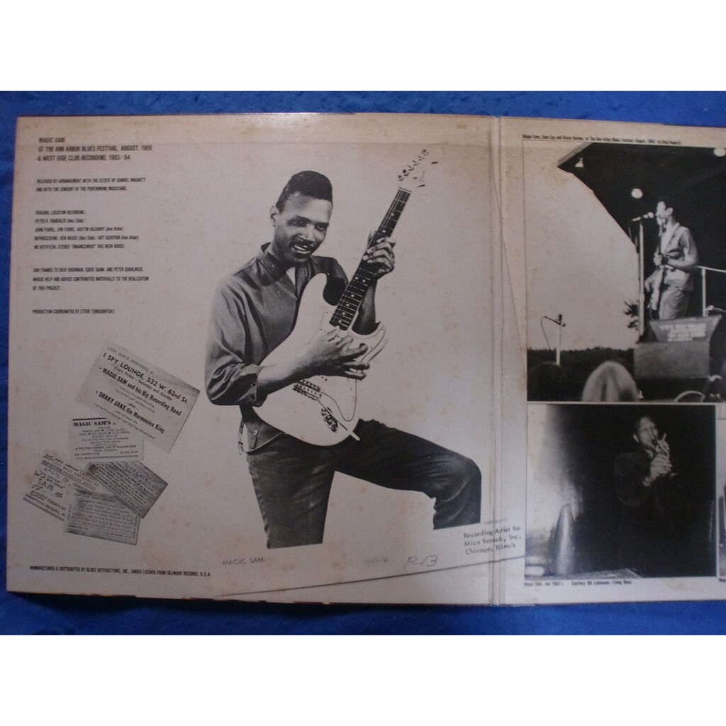 Live de Magic Sam, Double 33T Gatefold chez ctrjapan - Ref:126407168