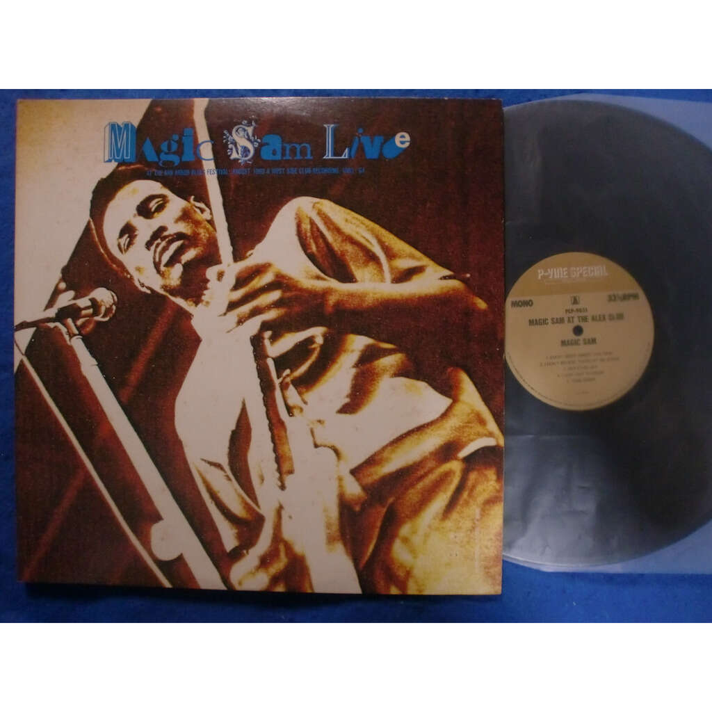 Live de Magic Sam, Double 33T Gatefold chez ctrjapan - Ref:126407168