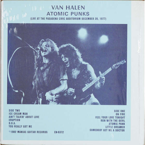 Atomic punks (pasadena 20.12.1977) (usa 1982 ltd 100 no'd copies ...