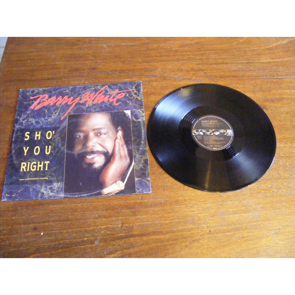 Sho' you right / sho' you right ( instrumental ) de Barry White, Maxi ...