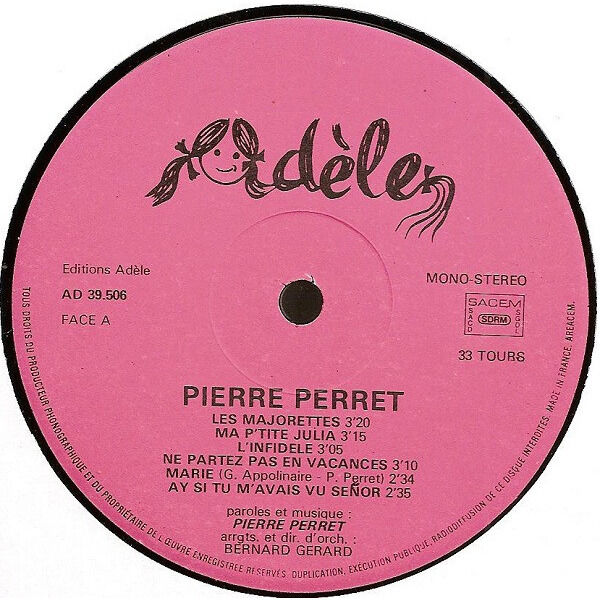 Le zizi de Pierre Perret, 33T chez bluefunk95 - Ref:126535344